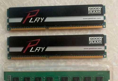 Goodram 4GB DDR3 1866Mh Комплект + 2gb Samsung