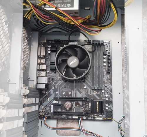 Сборка ryzen 5 2600   gigabyte b450 ds3h