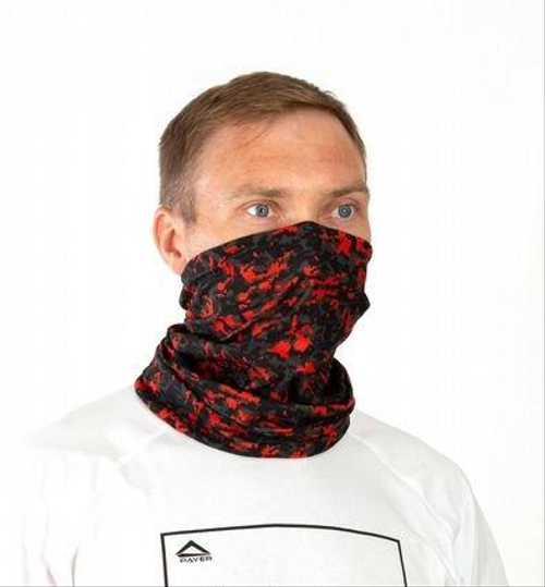 Шарф-бандана payer (красный/черный)