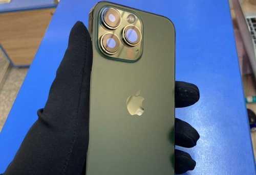 Корпус iPhone 13 Pro / зеленый / с шлейфами