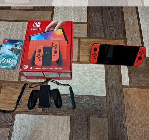 Nintendo switch oled с играми. Бронь