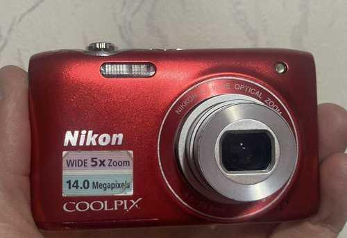 Цифровой фотоаппарат nikon coolpix s 3100