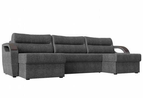 П-образный диван Форсайт, Рогожка, Модель 100828