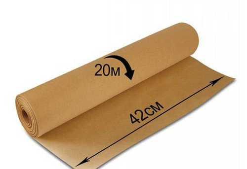 Крафт-бумага в рулоне (42см x 20м)