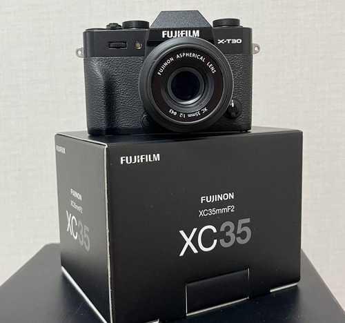 Fujifilm xt30   объектив fujifilm xc35
