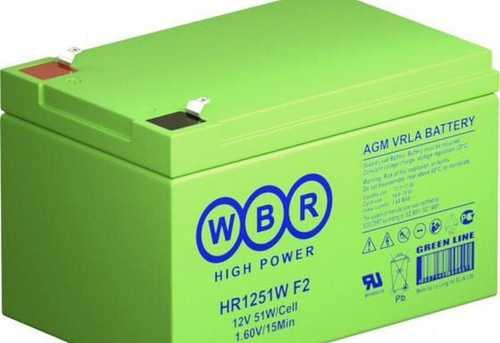 Аккумуляторная батарея WBR GP1272 F2 (12V28W)