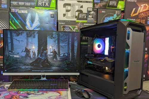 Игровой пк Ryzen 7 7700X RTX 3070Ti 8GB DDR5 16GB