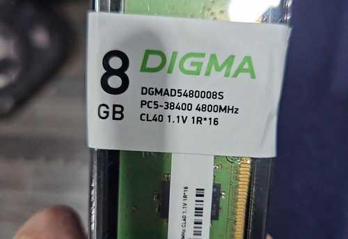 Озу DDR5/8gb/4800MHz (новая)