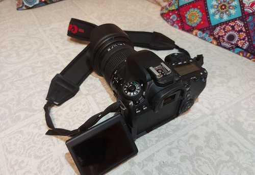 Фотоаппарат Canon EOS 80D с обьективом Sigma AF