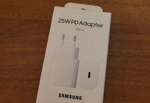 Блок питания Samsung 25W Адаптер USB-C 3.0 Белый