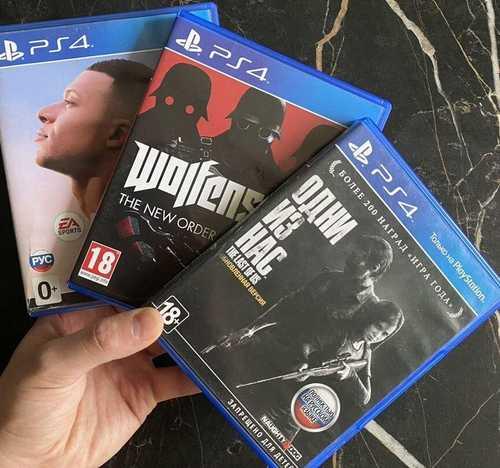 Игры для PS4 PS5 Комплект дисков (3 шт)