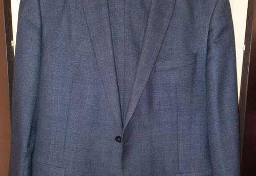 Классический мужской костюм+рубаш.+гал темно-синий