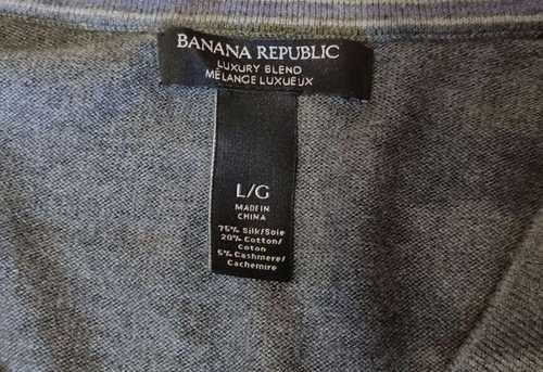 Banana republic джемпер L, шёлк