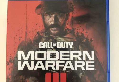 Call of duty modern warfare 3 ps5 диск