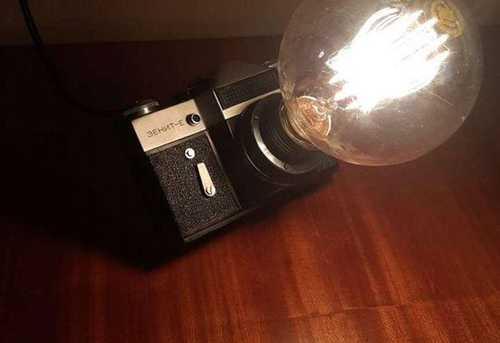 Zenit-E зенит-Е светильник лофт из фотоаппарата