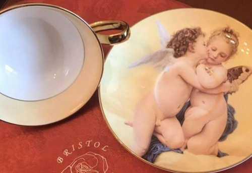 Чашка и блюдце Ангелы, Англия разны смотрите фото