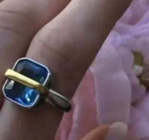 Кольцо серебро 925 италия