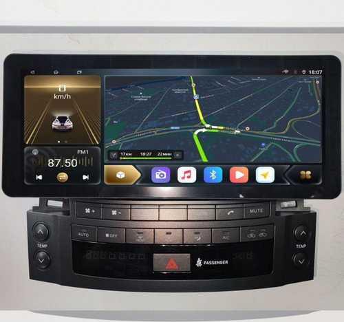 Штатная магнитола для Lexus LX-570 2007-15 на Android Carmedia OL-1053-Q/KP-L1209FW