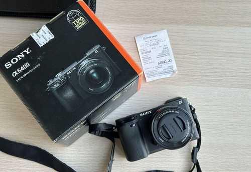 Sony Alpha 6400 Kit 16-50mm черный