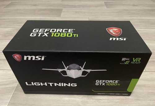 Видеокарта MSI GeForce GTX 1080Ti lightning X