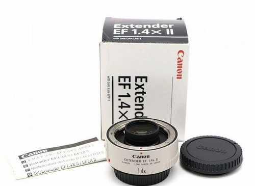 Телеконвертер Canon Extender EF 1.4x II новый