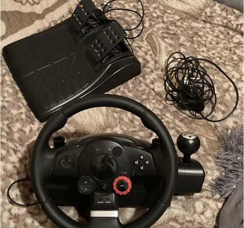 Руль logitech driving force gt