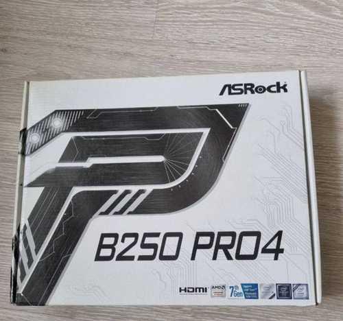 Материнская плата Asrock b250 pro4