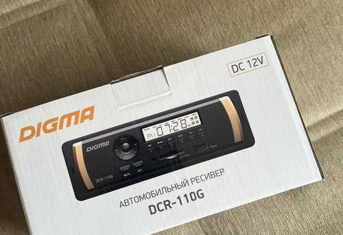 Автомагнитола CAM Digma DCR-110G новая