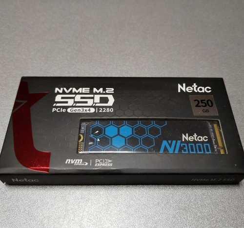 SSD 250Gb M.2 2280 Netac NV3000 PCIe nvme