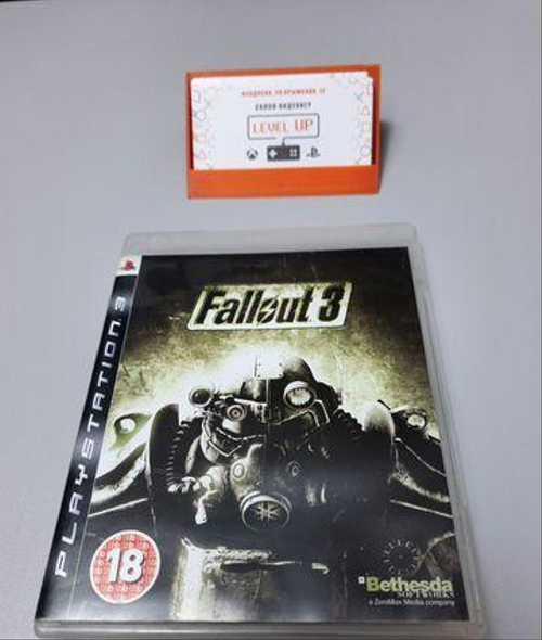 Fallout 3 диск для PS3