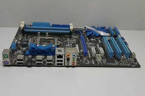 Плата s1156 asus P7H55 (Intel H55)(DDR3)(б/у)