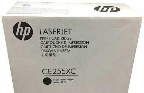 Картридж HP LaserJet ce255xc. Оригинал