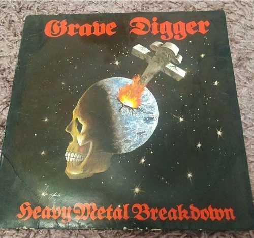 Виниловая пластинка grave digger