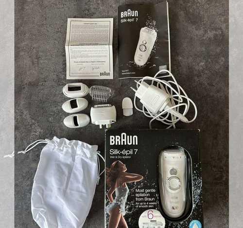 Эпилятор braun silk epil 7