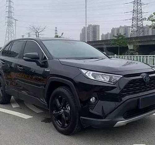 Разбор Toyota Rav 4 2020 год 2.5 гибрид черный