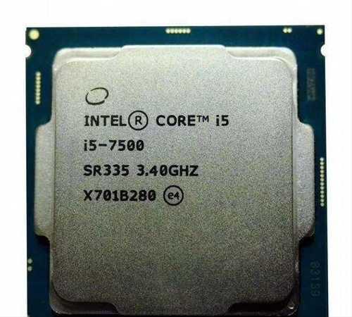 Комплект i5-7500 и msi b250m bazooka