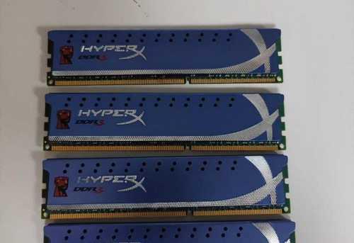 Оперативная память DDR3 4x4gb HyperX