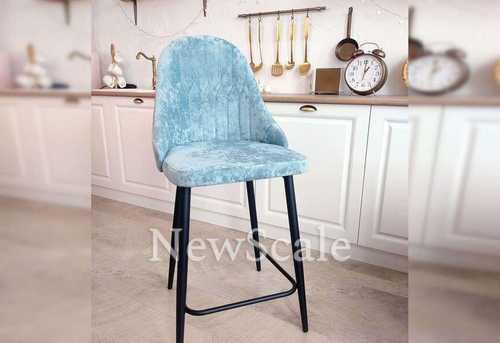 Барный стул-кресло для кухни со спинкой