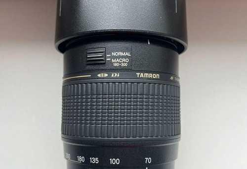 Объектив Tamron для Canon 70-300mm теле-макро 1:2