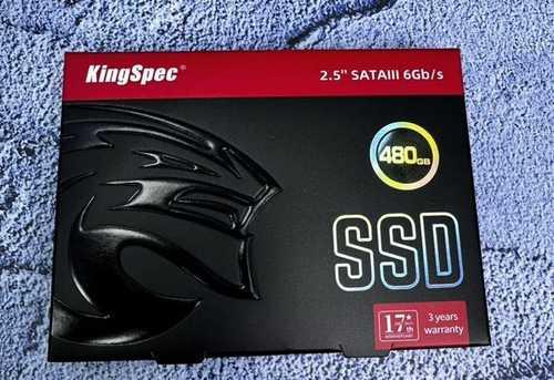 Накопитель SSD KingSpec 2.5" 480GB new