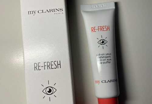 Крем для глаз Clarins, маска для лица