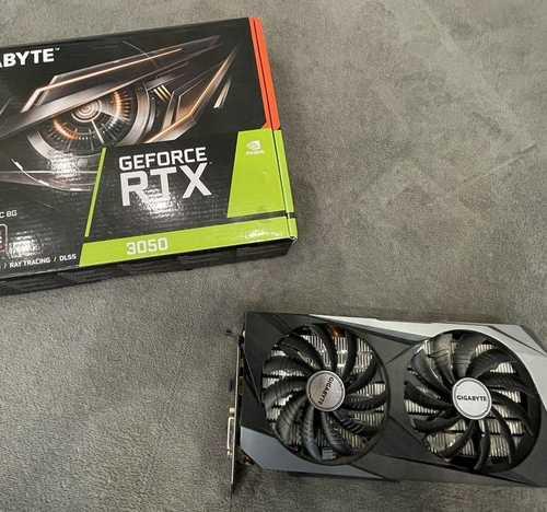 Игровая видеокарта gigabyte rtx 3050 8gb