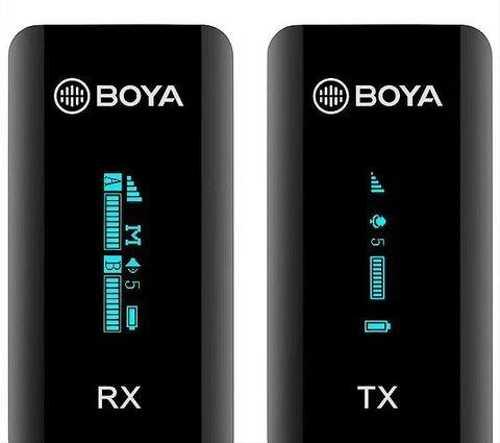 Boya BY-XM6-S1 беспроводной микрофон (черный)