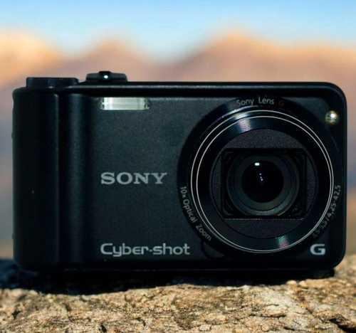 Винтажный фотоаппарат Sony Cyber-shot DSC-H55