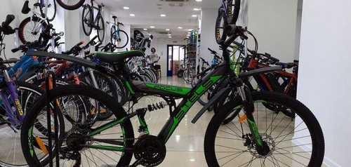 Велосипед Stels Focus MD 26 V010 зеленый