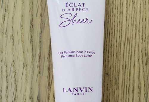 Парфюмерный лосьон lanvin eclat sheer