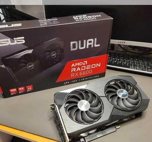 Видеокарта asus rx 6600 8gb