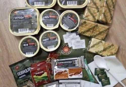 Сухой паек офицерский, для охоты, рыбалки и гаража