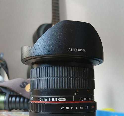 Samyang 8mm f3.5 ef