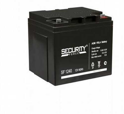 Аккумулятор Security Force SF 1240 (12V / 40Ah)